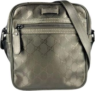 Gucci unisex, Pre-owned, Vert, Taille: ONE Size Sac bandouli&egrave;re en plastique Pre-owned