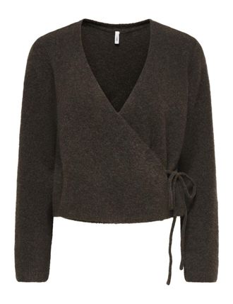 Only Onlliva Ls V-Neck Wrap Nca KNT