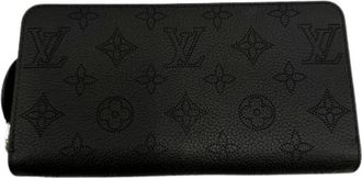 Louis Vuitton Portefeuille zipp&eacute; Mahina doccasion - Femme - Pre-owned - Noir - Taille: ONE Size