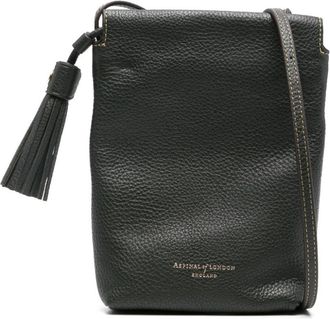 Aspinal of London Hudson Umhängetasche - Grün