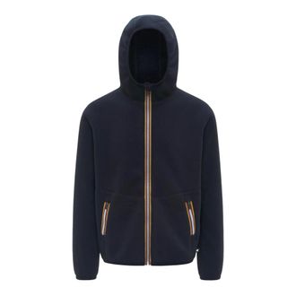 K-Way Homme, Vestes, Bleu, Taille: 2XL Veste Sherpa Polaire Double K-Way