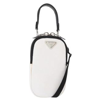Prada Pre-owned Nylon Mini Bag - - Pre-owned - Damen - Wei&szlig; - ONE SIZE