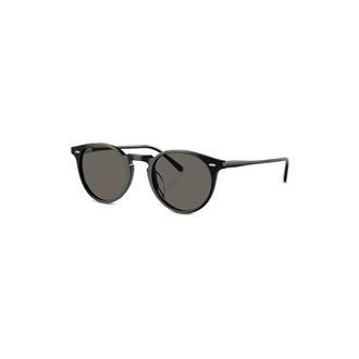 Oliver Peoples unisex, Accessoires, Noir, Taille: 48 MM N.02 Sun Lunettes de soleil