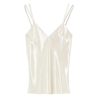 Max Mara Femme, Tops, Beige, Taille: 40 FR Top Canottiera