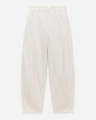 Arket Cordhose Mit Barrel Leg -Beige