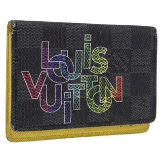 Louis Vuitton Portefeuille Bifold Damier Graphite Pre-owned - Femme - Pre-owned - Gris - Taille: ONE Size
