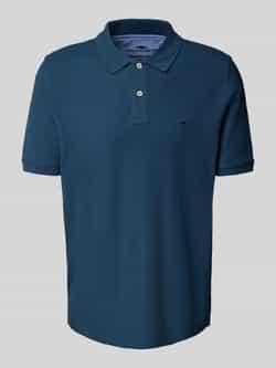 Fynch-Hatton Regular Fit Poloshirt mit Logo-Stitching