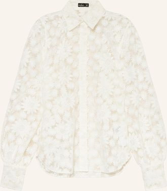 van Laack Van Laack Hemdbluse Vl Cellina-Xx Aus Spitze weiss