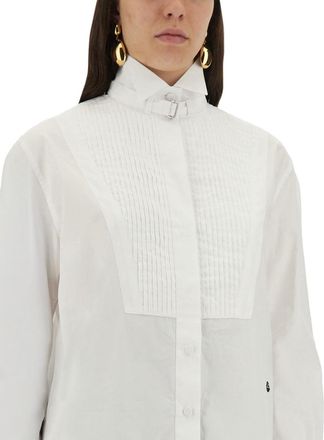 Alexander McQueen Cotton Tuxedo Shirt - White