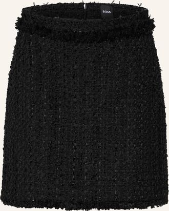 HUGO BOSS Tweed-Rock Vokila schwarz