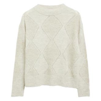s.Oliver Rundhals-Strickpullover - - Knitwear - Damen - Beige - L