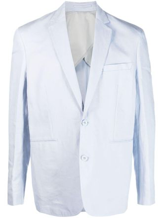 Orlebar Brown blazer Ullock Poplin - Bleu