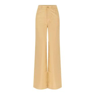 Cruna Weite Cordhose - - Trousers - Damen - Beige - XL