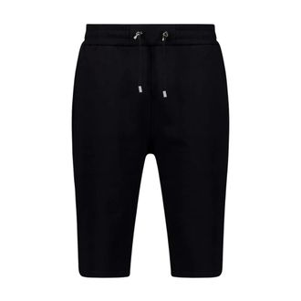 Balmain Schwarze Baumwoll-Bermuda-Shorts - - Shorts - Herren - Schwarzk - L