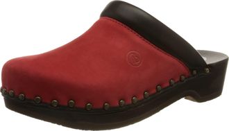 Berkemann Unisex Soft-Toeffler Holzschuh, feuerrot, 36 1/3 EU