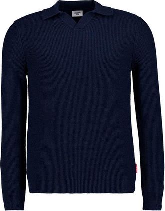 Joop Herren Pullover blau unifarben