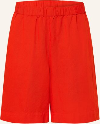 GANT Shorts Mit Leinen rot