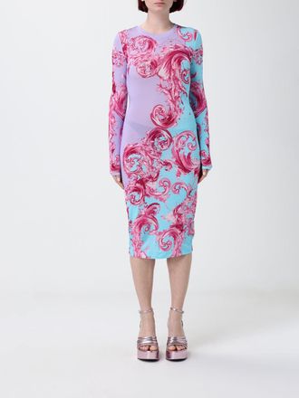 Versace Jeans Couture Kleid VERSACE JEANS COUTURE Damen Farbe Blau