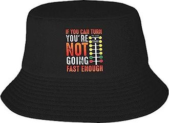 Generic Chapeau De Seau Dragster Disant Comp&eacute;tence De Pilote De Course Automobile Chapeaux De Visi&egrave;re &Eacute;t&eacute; Pliable Bonnet De Soleil, pour La Randonn&eacute;e, De P&ecirc;ch
