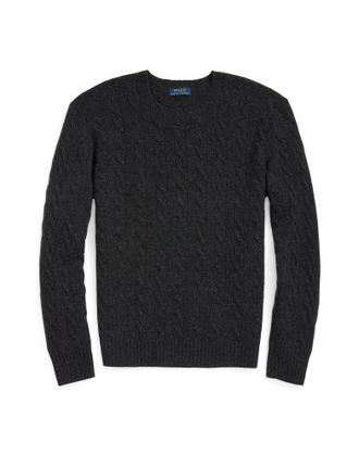 Ralph Lauren CABLE-KNIT WOOL-CASHMERE SWEATER