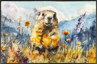 Wash+Dry Fu&szlig;matte, Leander 50x75cm, innen und au&szlig;en, waschbar