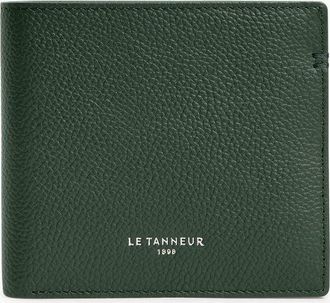 Le Tanneur Porte cartes horizontal Lucien en cuir grain&eacute;