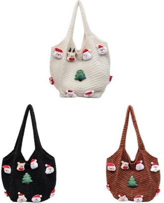 Generic Kexpery Sac &agrave; main boh&egrave;me en crochet creux Grand sac cabas tress&eacute; en coton d&eacute;t&eacute; d&eacute;contract&eacute; pour femmes pour plage sorties