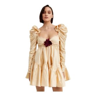 Zimmermann Damen, Kleider, Beige, SGr&ouml;&szlig;e