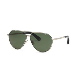 Philipp Plein Authentische Brille mit Premium-Qualit&auml;t - - Accessories - Herren - Grau - 64 MM