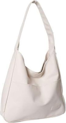 Generic Ooomay Sac &agrave; bandouli&egrave;re pour femme, sac &agrave; main en cuir, sac &agrave; main fourre-tout d&eacute;contract&eacute; et tendance, sac &agrave; main souple pour tout, blanc, standard