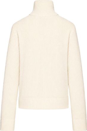 Maison Margiela Ribbed Wool Cardigan - Cream