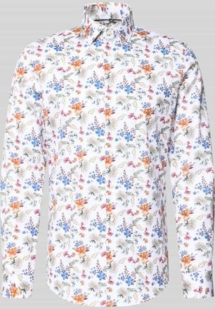 Jake*s Slim Fit Business-Hemd mit Kentkragen
