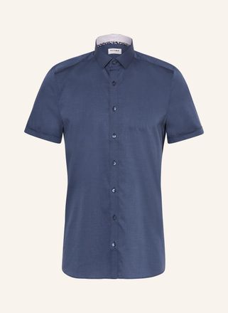 Olymp Kurzarm-Hemd Level Five Body Fit blau