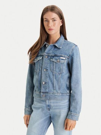 Calvin Klein Jeans Jeansjacke Classic LV047E904G Blau Regular Fit