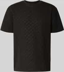 Joop T-Shirt mit geripptem Rundhalsausschnitt