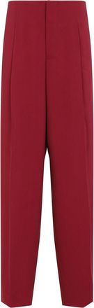 Alberta Ferretti Pantalons D&eacute;contract&eacute;s - Rouge