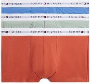 Tommy Hilfiger Lot de 3 boxers en coton m&eacute;lang&eacute;