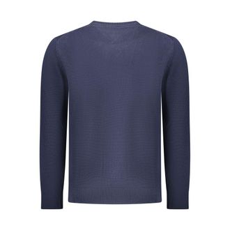 Tommy Hilfiger Organic Cotton Crew Neck Sweater - Blue