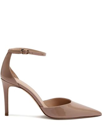Stuart Weitzman escarpins Power Strap 85 mm &agrave; talon - Tons neutres