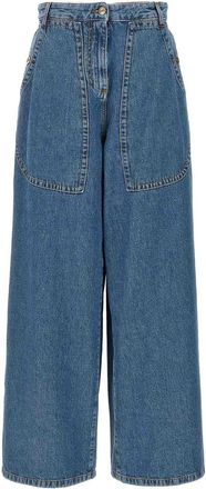 Etro Straight Leg Jeans - Blau