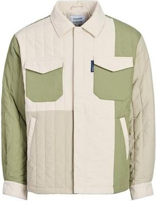 Maison Labiche Blouson Chabrier patchwork en coton