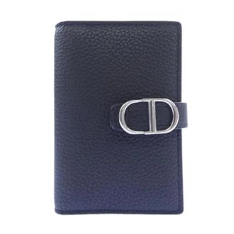Dior Pre-owned Normandie Calfskin Card Case - - Pre-owned - Damen - Blau - ONE SIZE