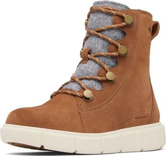 Sorel Explorer lll Joan Bottes imperméables pour femme, Velours brun clair/craie, 39 EU