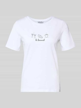 More & More T-Shirt mit Motiv-Print