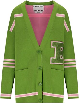Essentiel CARDIGAN JIGAN VERT ESSENTIEL ANTWERP