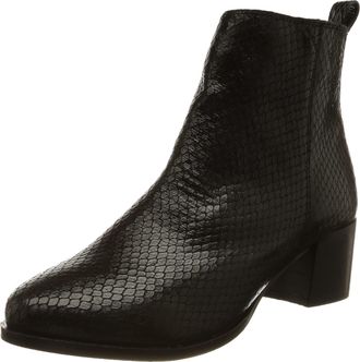 Terre de Marins Unisex Sch&auml;kel Sneaker, Schwarz Schlange, 38 EU