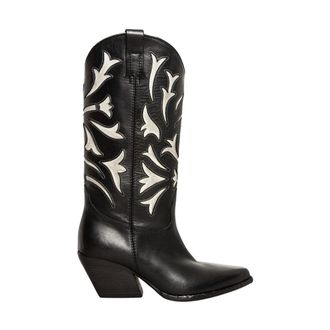 Elena Iachi Texano Boot - Femme - Chaussures - Noir - Taille: 36 EU