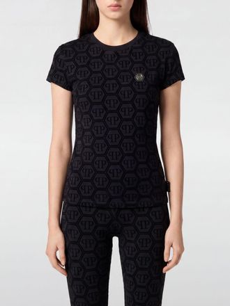 Philipp Plein T-Shirt Femme couleur Noir