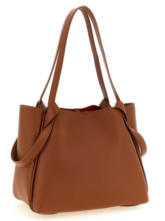 Christian Louboutin Womens Bettina Tote Brown Calfskin Leather