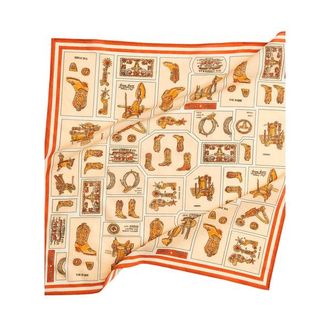 Levi's Foulard carr&eacute; imprim&eacute; en coton